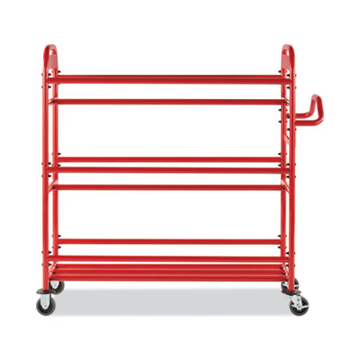 Rubbermaid 2144269 TOTE PICKING CART WITH ANGLED SHELVES