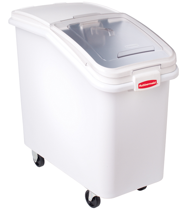 3602-88 Ingredient Mobile Bin with Sliding Hinged Lid